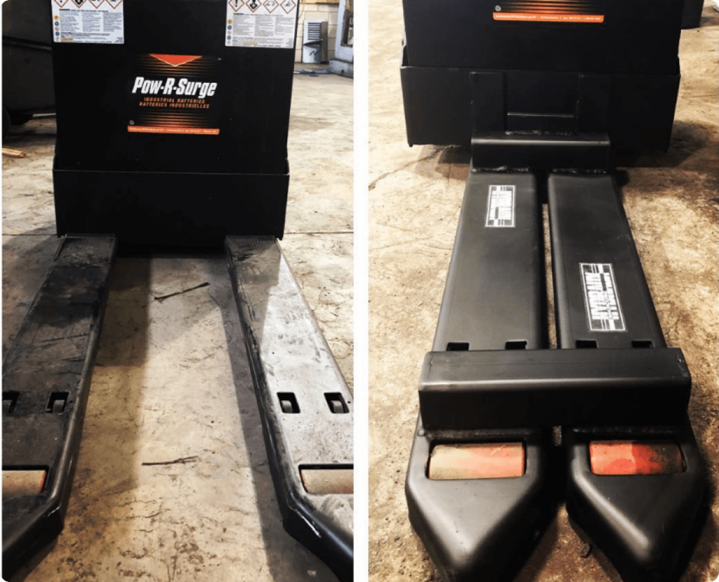 Forklift/Pallet Modifications - Hydraux Manufacturing